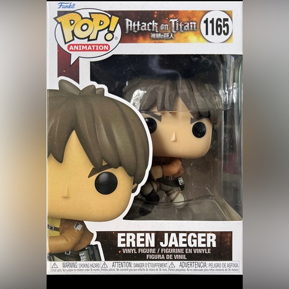 Funko | Toys | Funko Pop Animation Attack On Titan Eren Jaeger 165 ...